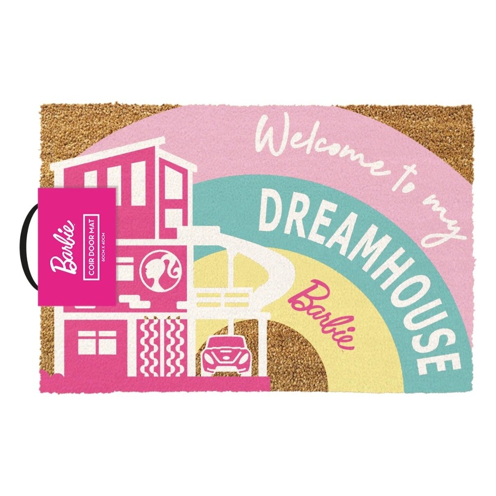 Buy Barbie Welcome To My Dreamhouse Doormat - MyDeal Australia
