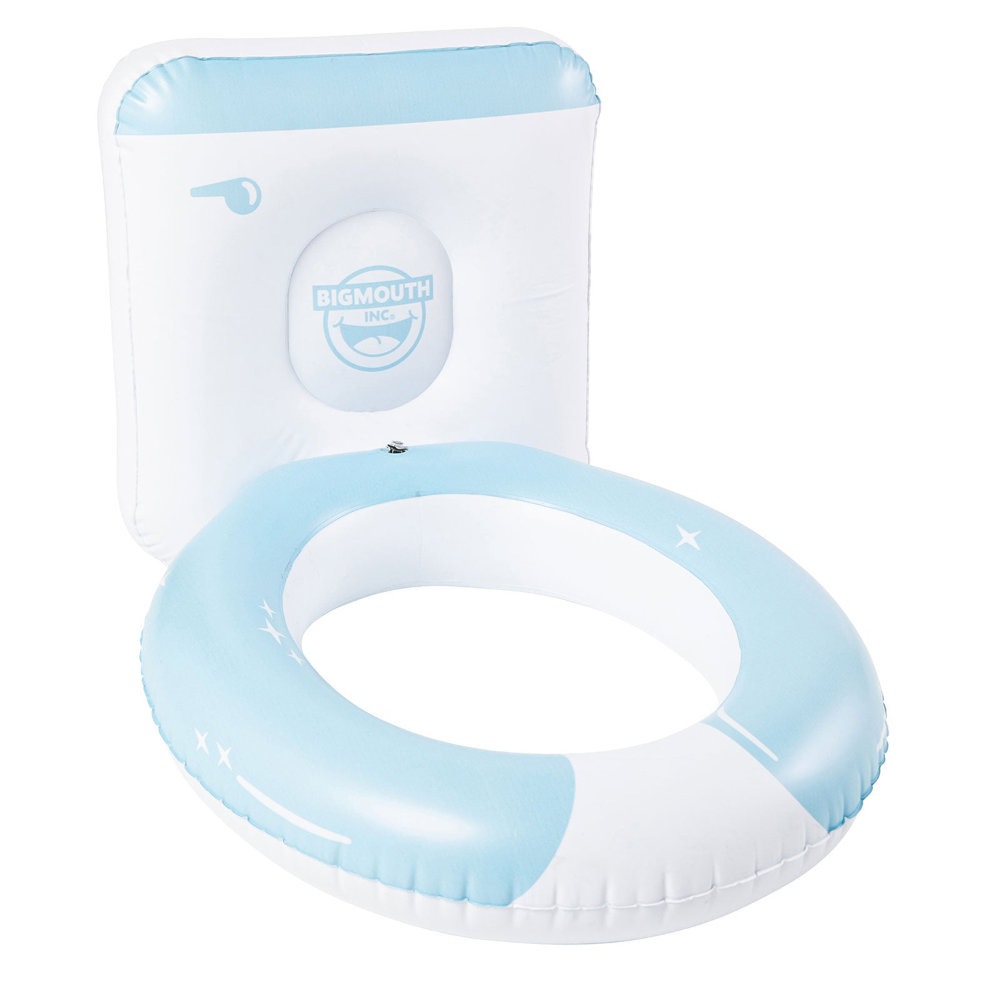 Buy Bigmouth Toilet Toss Inflatable Pool Toy - MyDeal Australia
