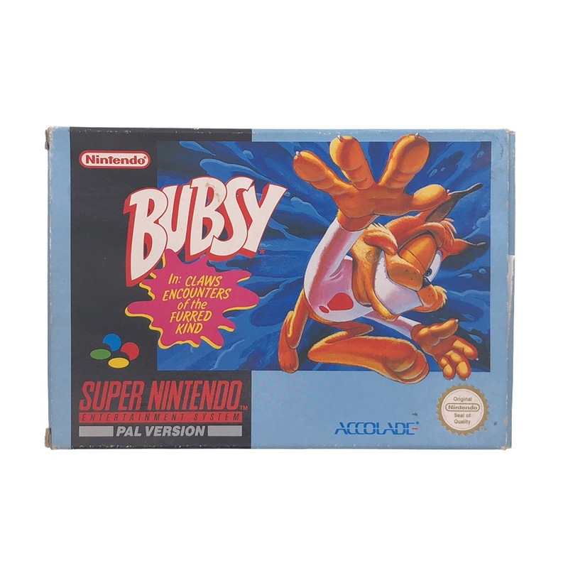 Buy Bubsy in Claws Encounters of the Furred Kind (Boxed) [Pre-Owned] (SNES) - MyDeal