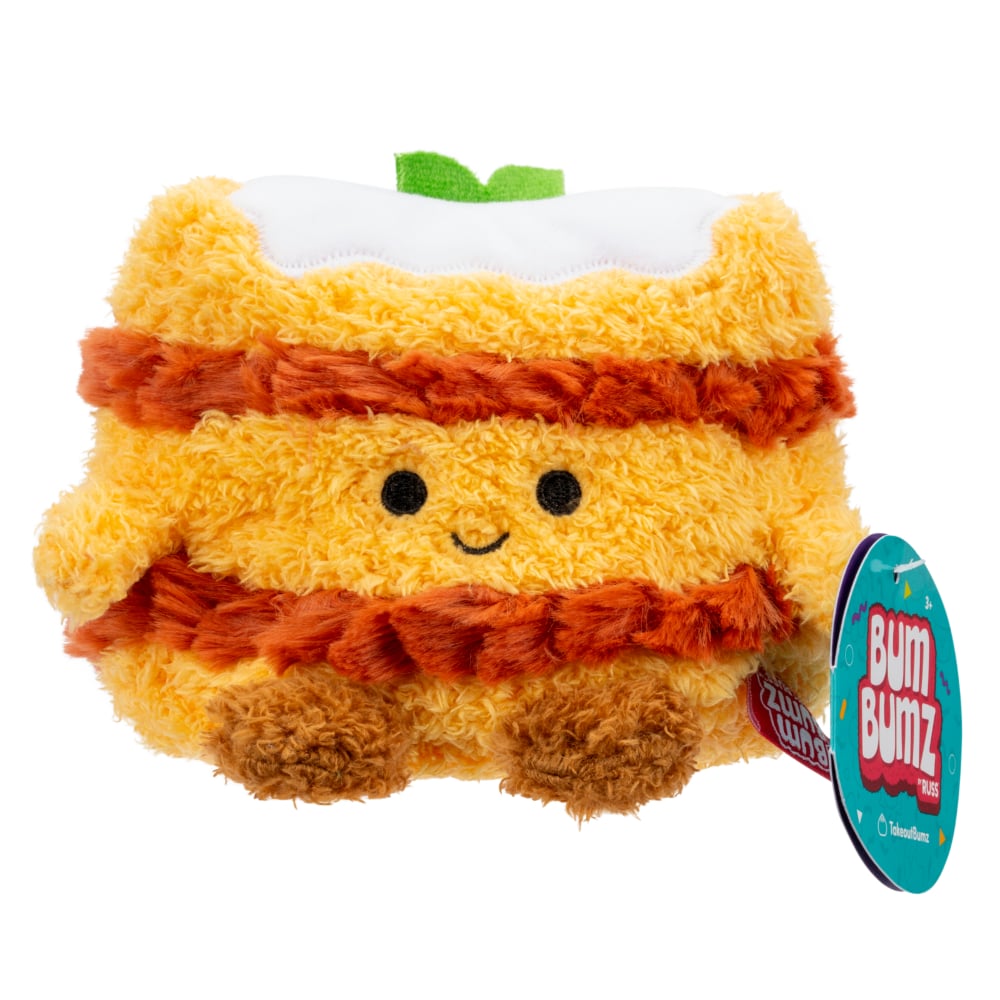 Buy BumBumz Takeout Laura Lasagna 4.5 inch Plush - MyDeal Australia