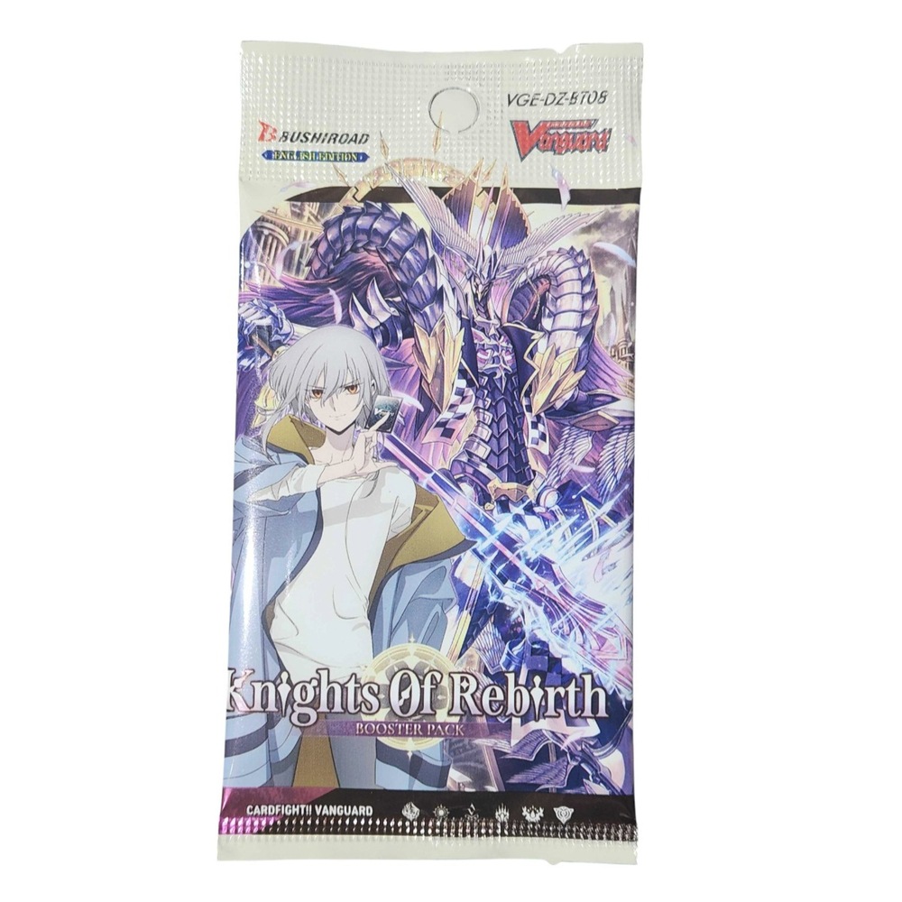 Buy Cardfight Vanguard Knights 0f Rebirth DZ-BT08 Booster Pack - MyDeal ...