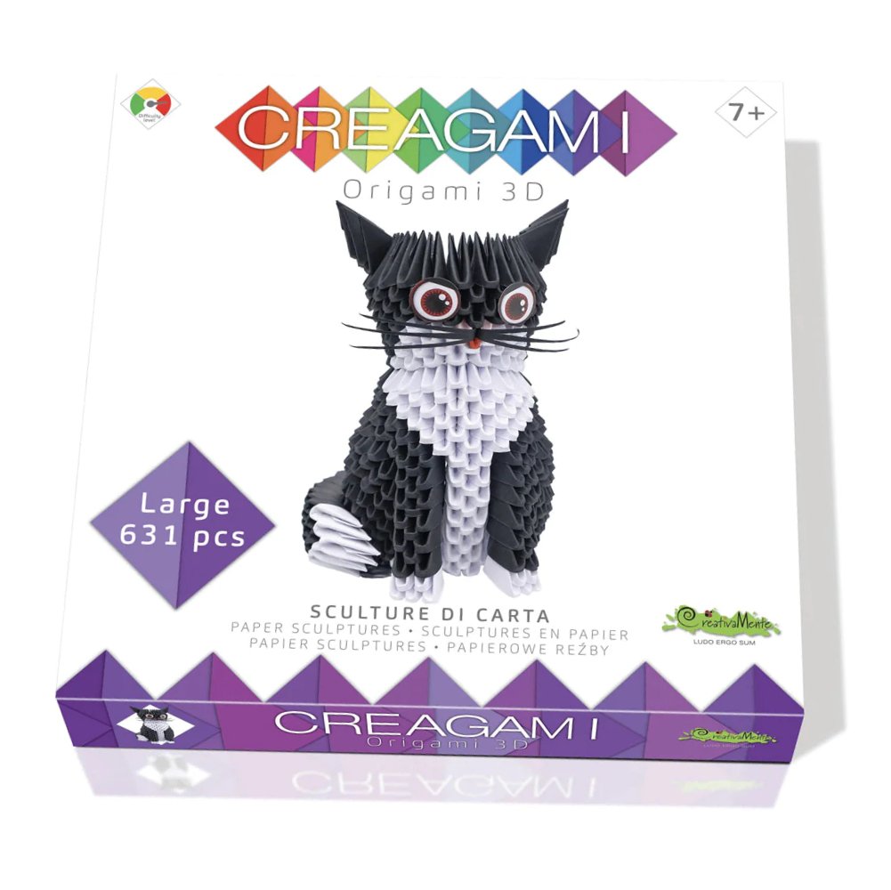 Buy Cat Creagami 3D Origami Kit - MyDeal Australia