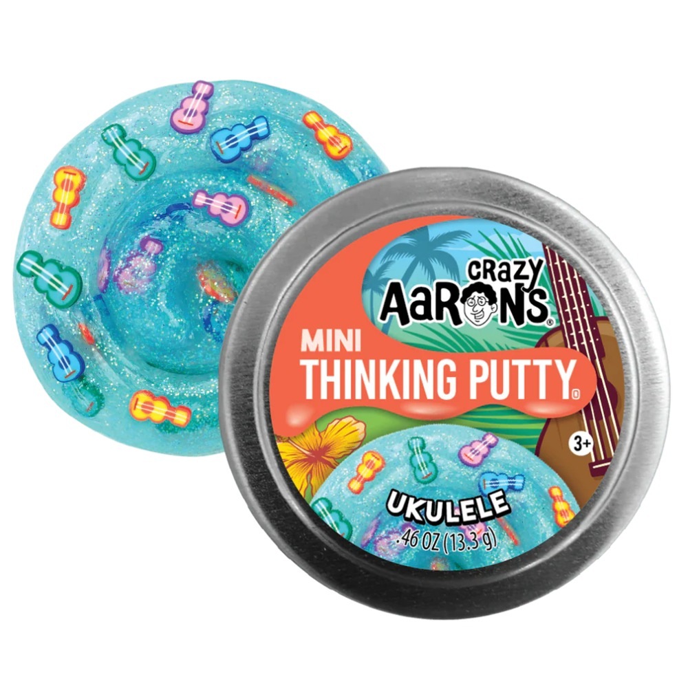 Buy Crazy Aaron's 2 inch Mini Thinking Putty Ukelele - MyDeal Australia