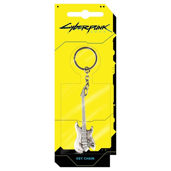 Buy Cyberpunk 2077 Johnny's Guitar Metal Keychain - MyDeal Australia