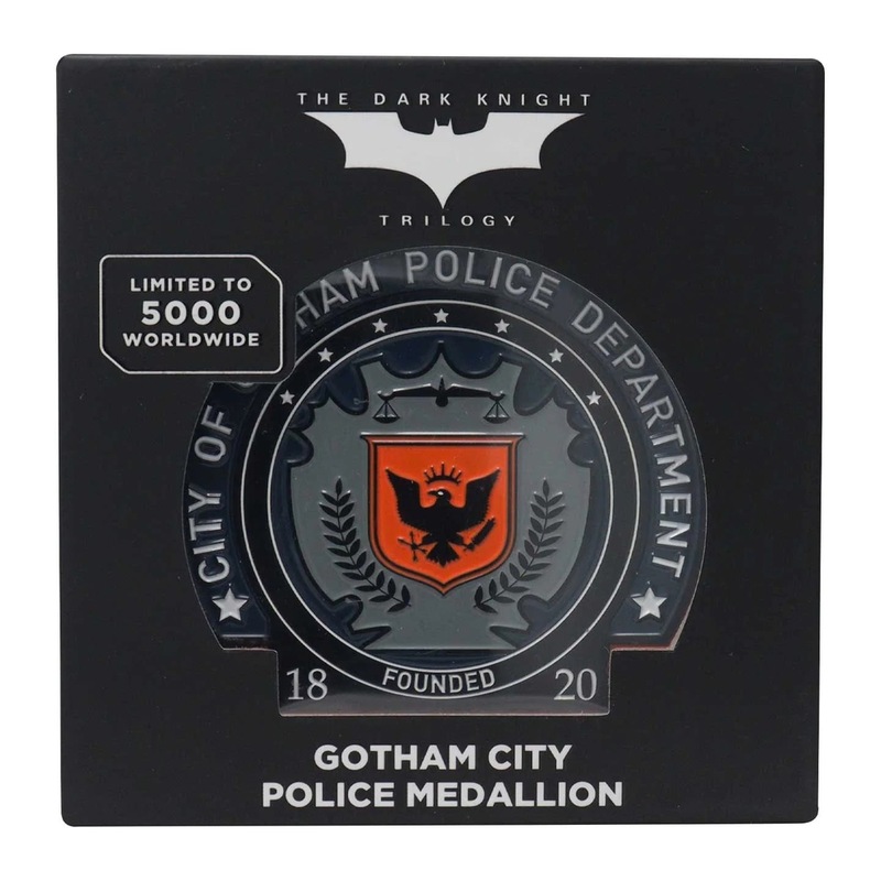 Buy DC Batman The Dark Knight Gotham City Police Badge Collectable ...