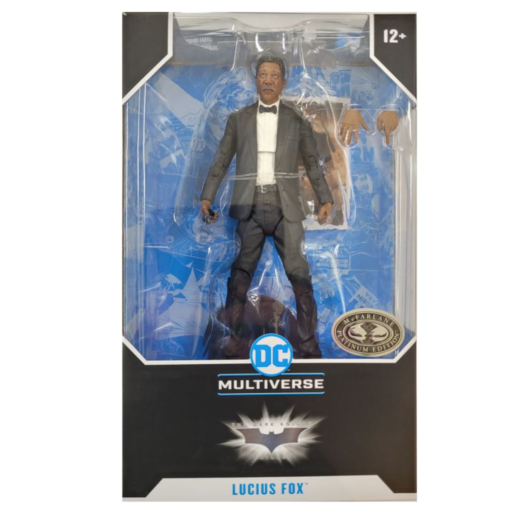Buy DC Multiverse Batman Begins: Lucius Fox Platinum Edition 7 inch ...