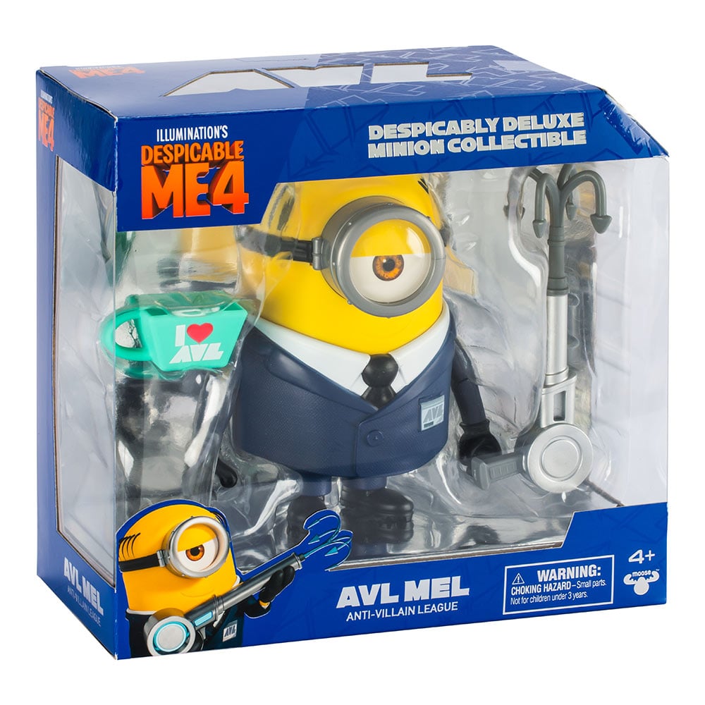 Buy Despicable Me 4 AVL Mel Despicably Deluxe Minion Collectible Figure ...