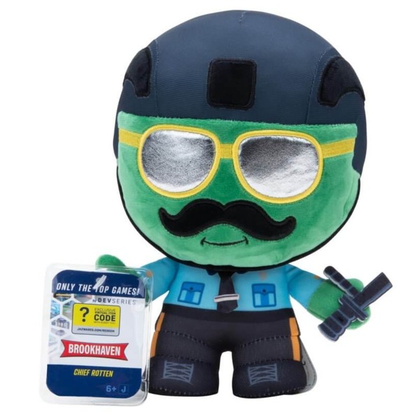 Buy Roblox DEVSERIES Collector Brookhaven Chief Rotten Plush - MyDeal ...