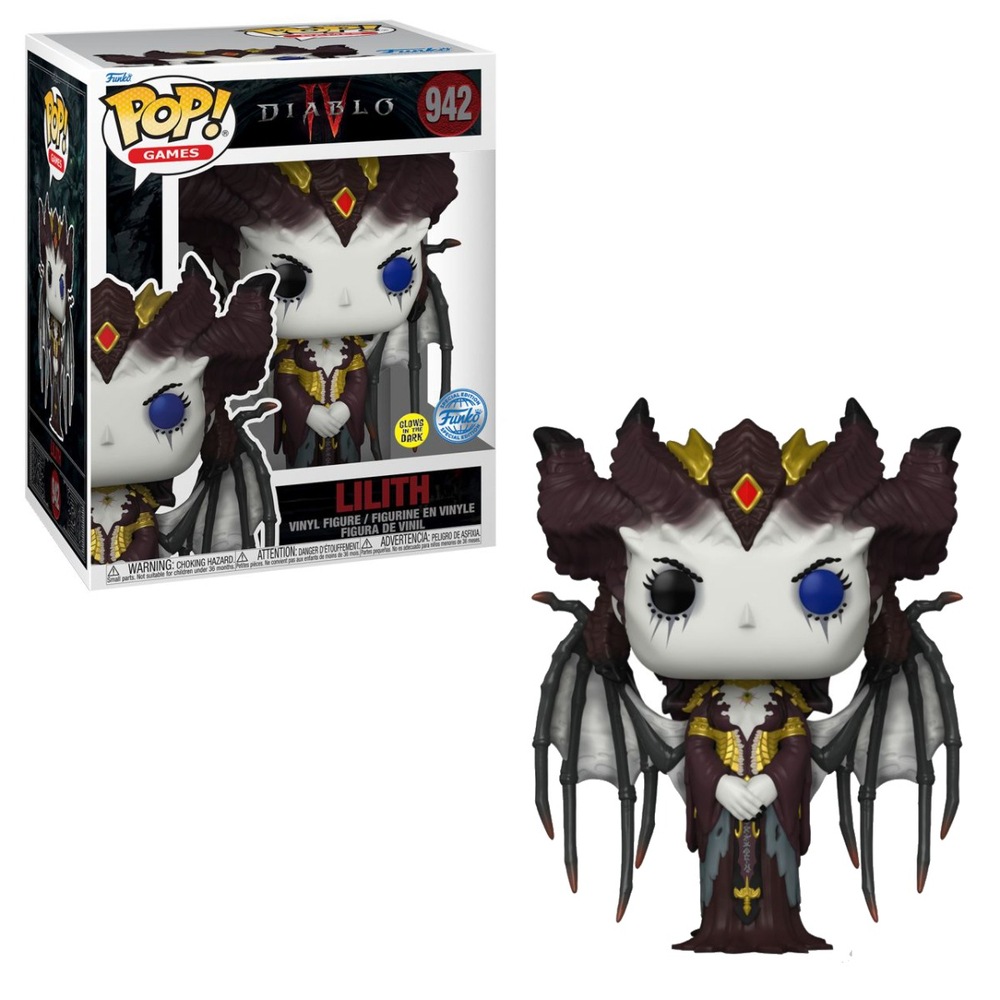 Buy Diablo 4 Lilith Glow 6 inch Funko POP! Vinyl - MyDeal Australia