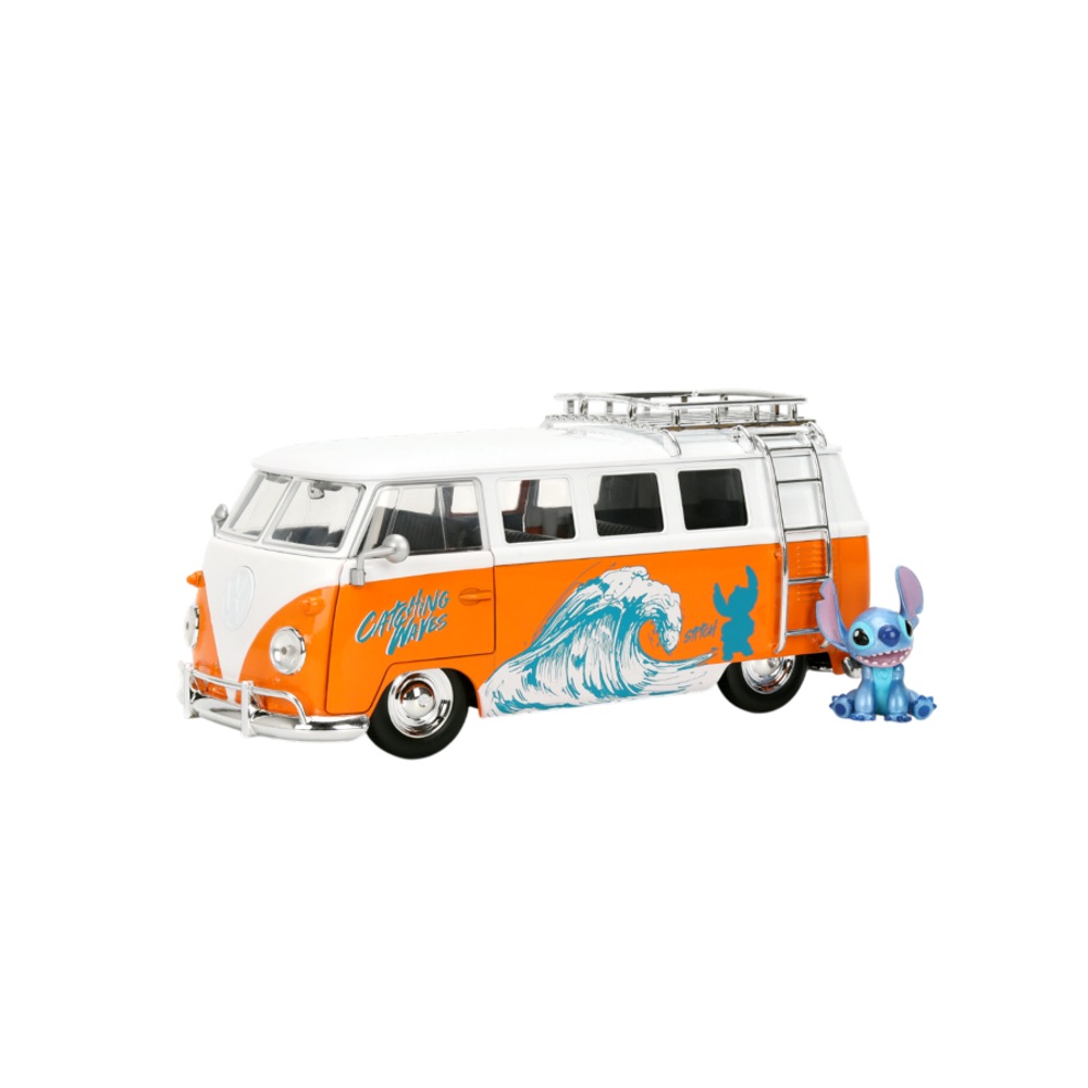 Buy Disney Stitch 1961 Volkswagen Bus 1:24 Scale Diecast Vehicle with ...