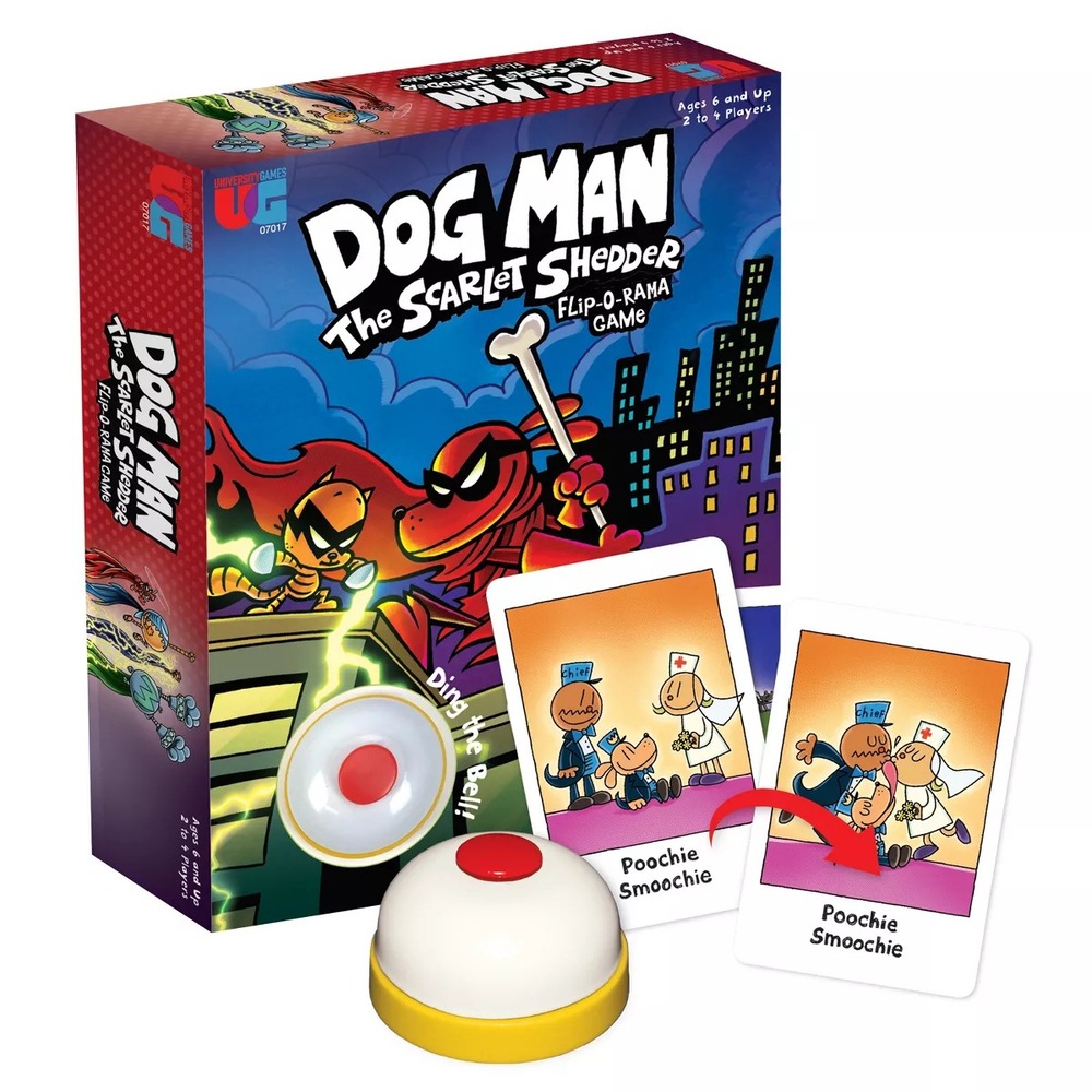 Buy Dog Man The Scarlett Shedder Flip-O-Rama Game - MyDeal Australia