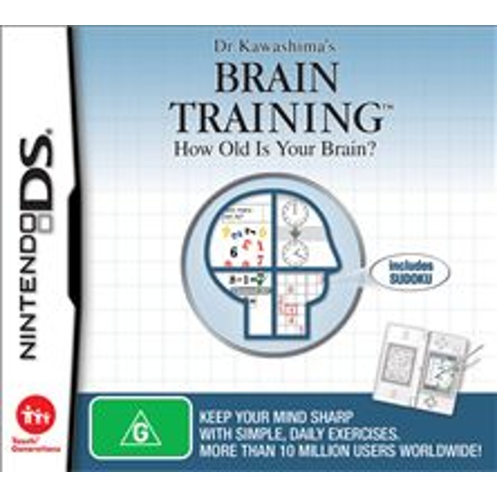 Buy Dr Kawashima's Brain Training: How Old is Your Brain? (DS) [Pre ...