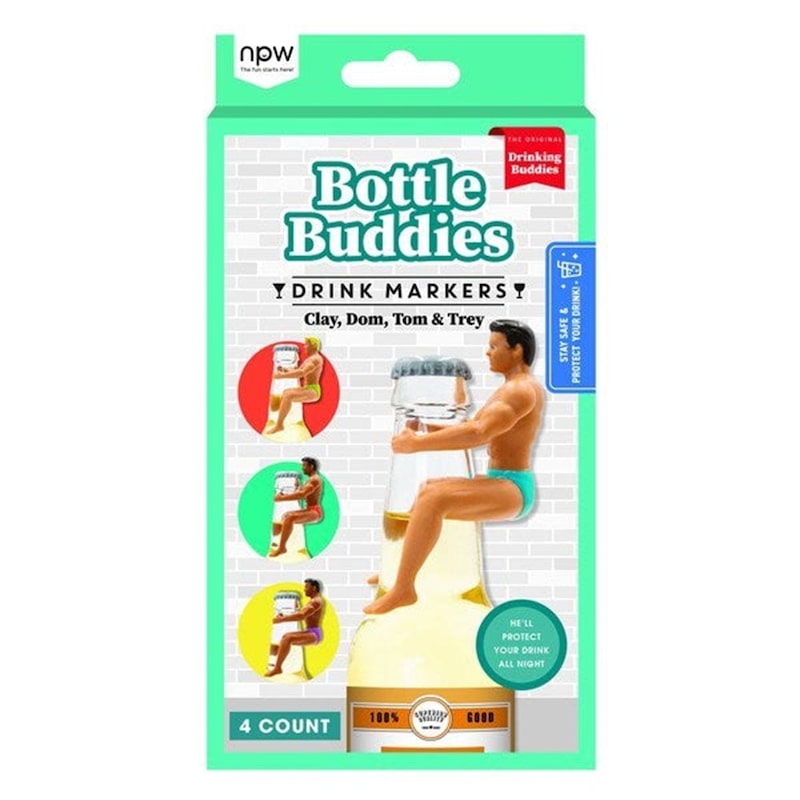 Buy Drinking Buddies Bottle Buddies Drink Markers Mydeal