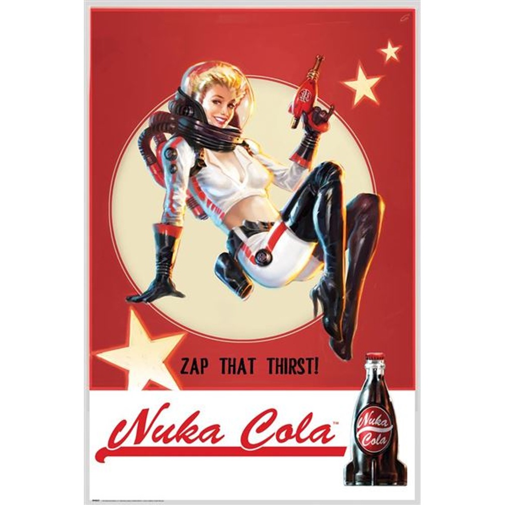 Buy Fallout 4 Nuka Cola Poster - MyDeal Australia