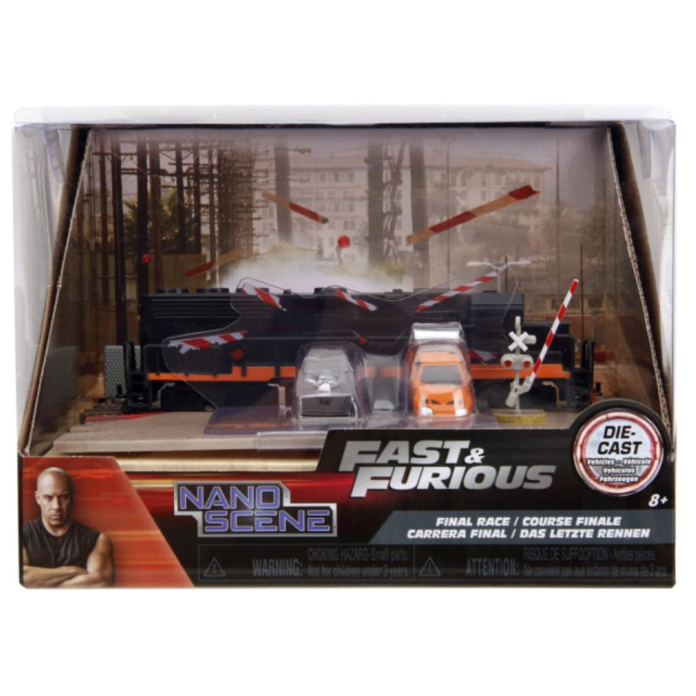 Buy Fast and Furious Nano Train Scene - MyDeal Australia