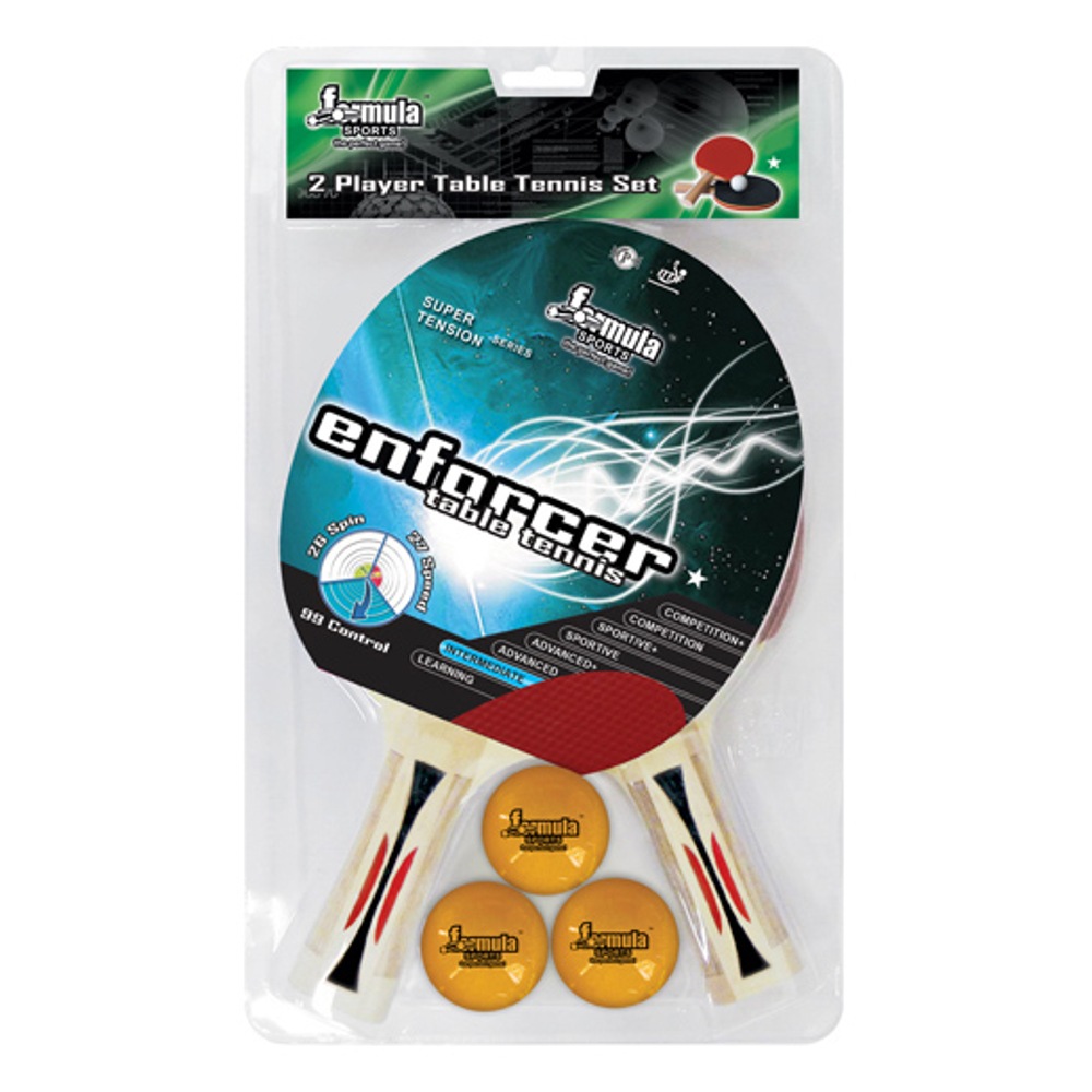 Buy Formula Sports Enforcer Table Tennis 2 Player Set - MyDeal Australia