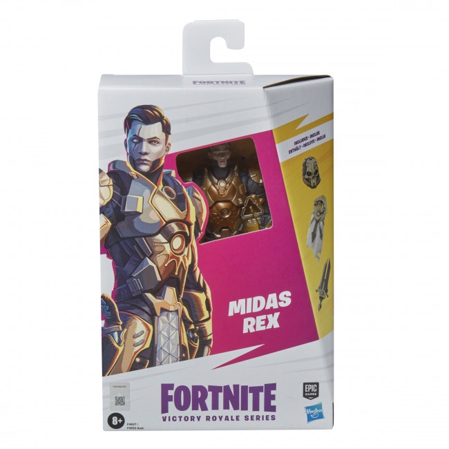 Buy Fortnite Victory Royale Series Midas Rex Collectible Action Figure ...