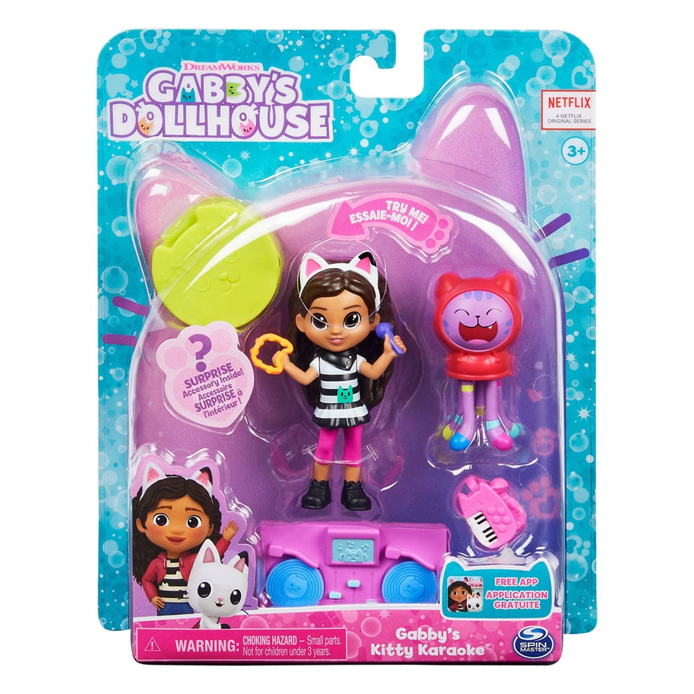 Buy Gabby's Dollhouse Cat-tivity Pack Gabby's Kitty Karaoke - MyDeal ...