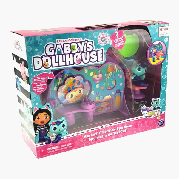Buy Gabby's Dollhouse Deluxe Room Mercats Seaside Spa Room - MyDeal ...