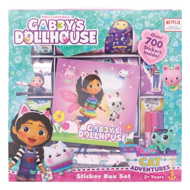 Buy Gabby's Dollhouse Sticker Box Set - MyDeal