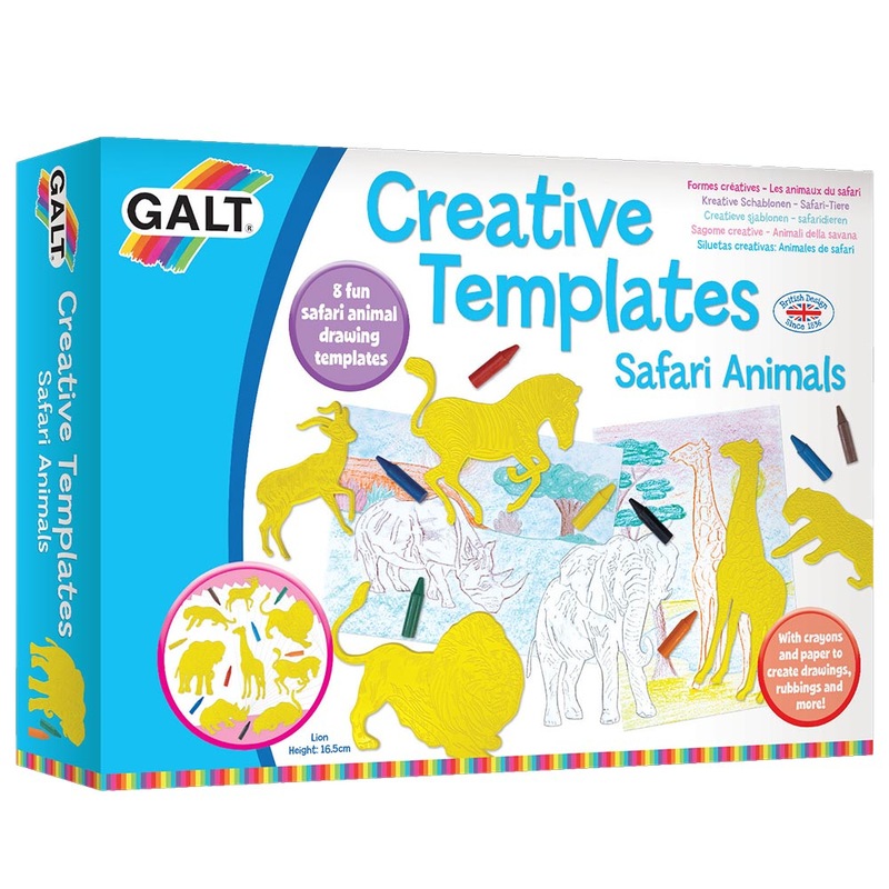 Buy Glat Creative Templates Safari Animals - MyDeal