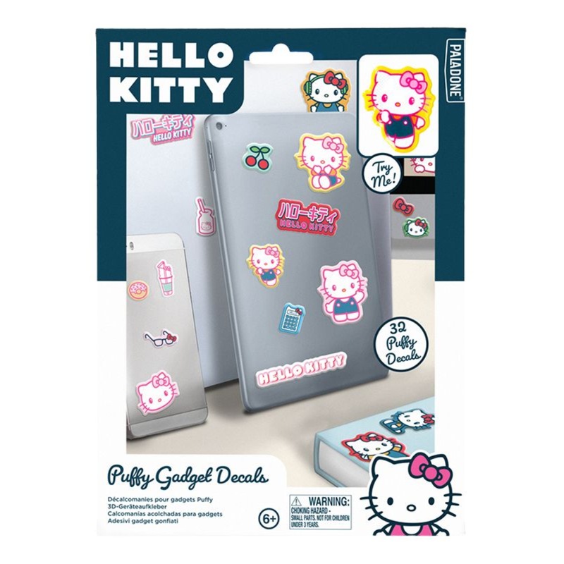 Buy Hello Kitty Puffy Gadget Stickers and Decals - MyDeal
