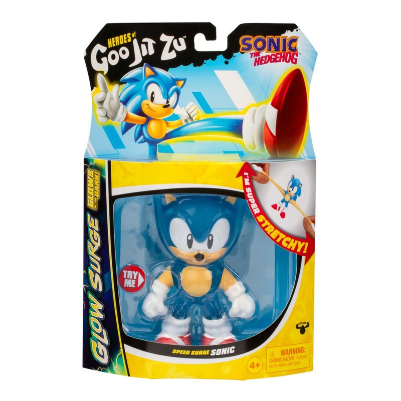 Buy Heroes Of Goo Jit Zu Sonic the Hedgehog Glow Surge Speed Surge ...