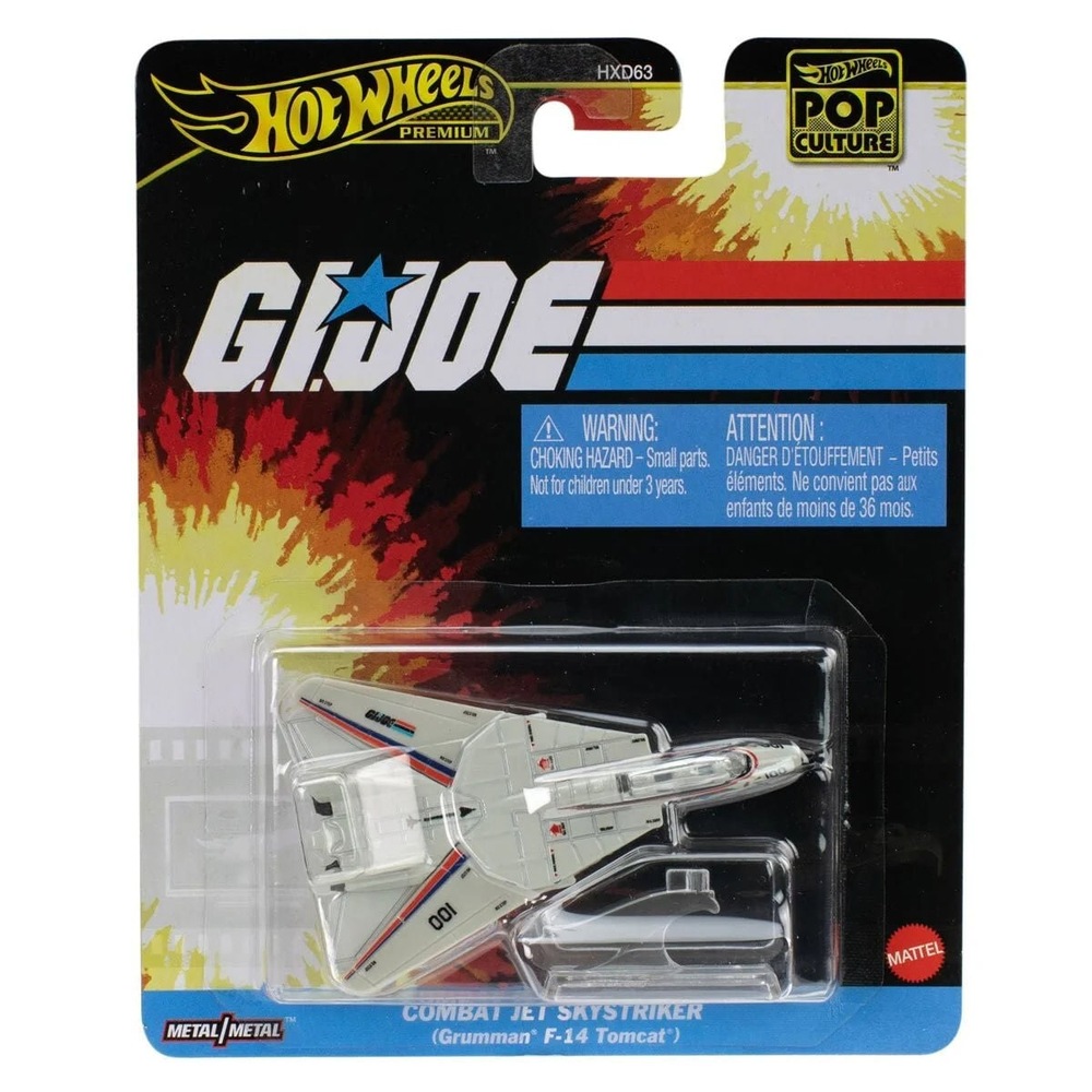 Buy Hot Wheels Premium Pop Culture G.I. Joe Combat Jet Skystriker ...