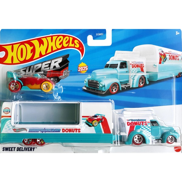 Buy Hot Wheels Super Rigs Sweet Delivery Diecast Vehicle Set - MyDeal ...