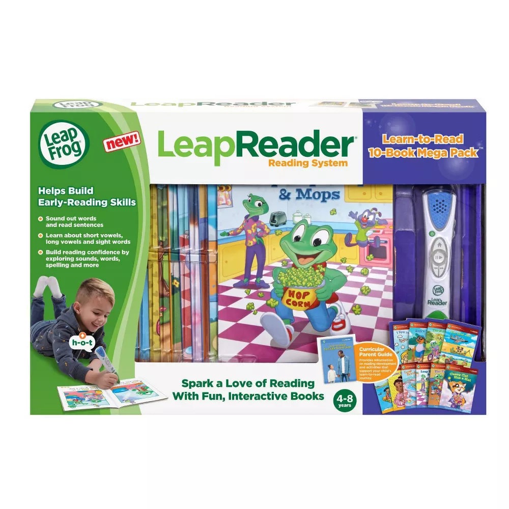Buy Leapreader Learn To Read Mega Bundle System And Book Set - MyDeal ...