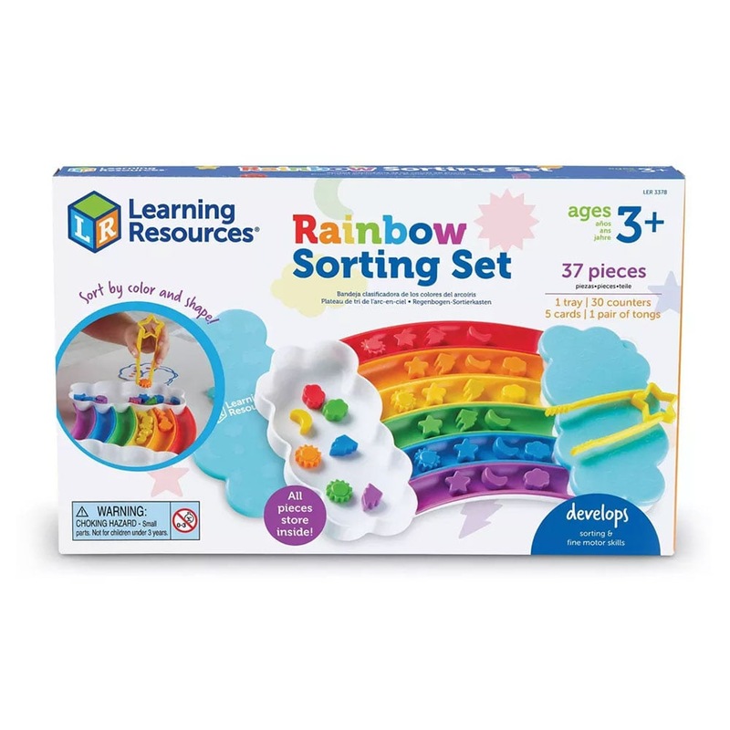 Buy Learning Resources Rainbow Sorting Trays - MyDeal