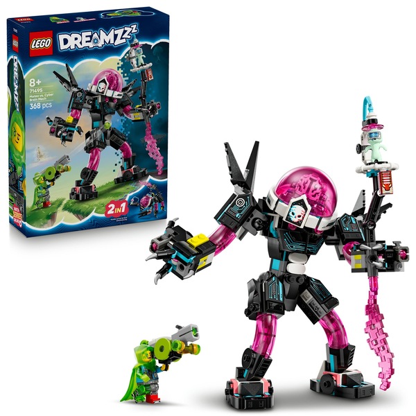 Buy LEGO DREAMZzz Mateo VS Cyber Brain Mech (71495) - MyDeal Australia