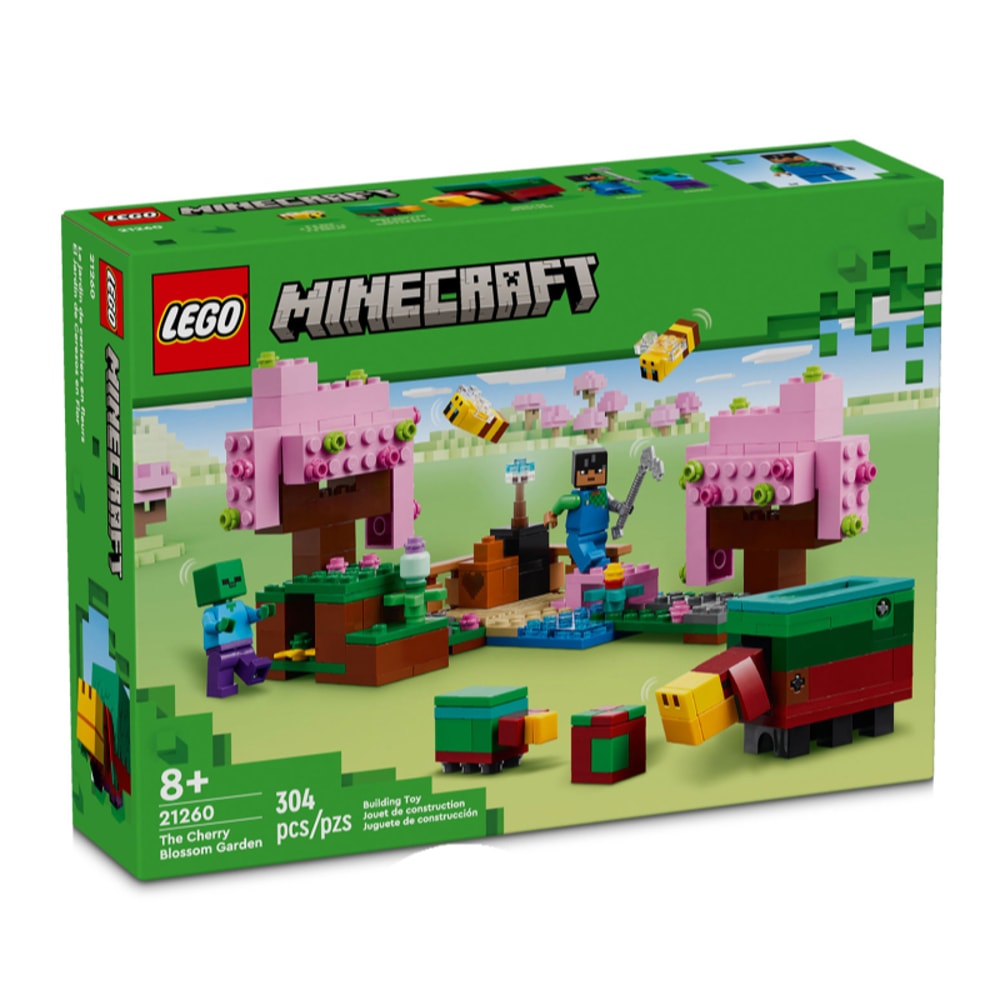 Buy LEGO Minecraft The Cherry Blossom Garden (21260) - MyDeal Australia