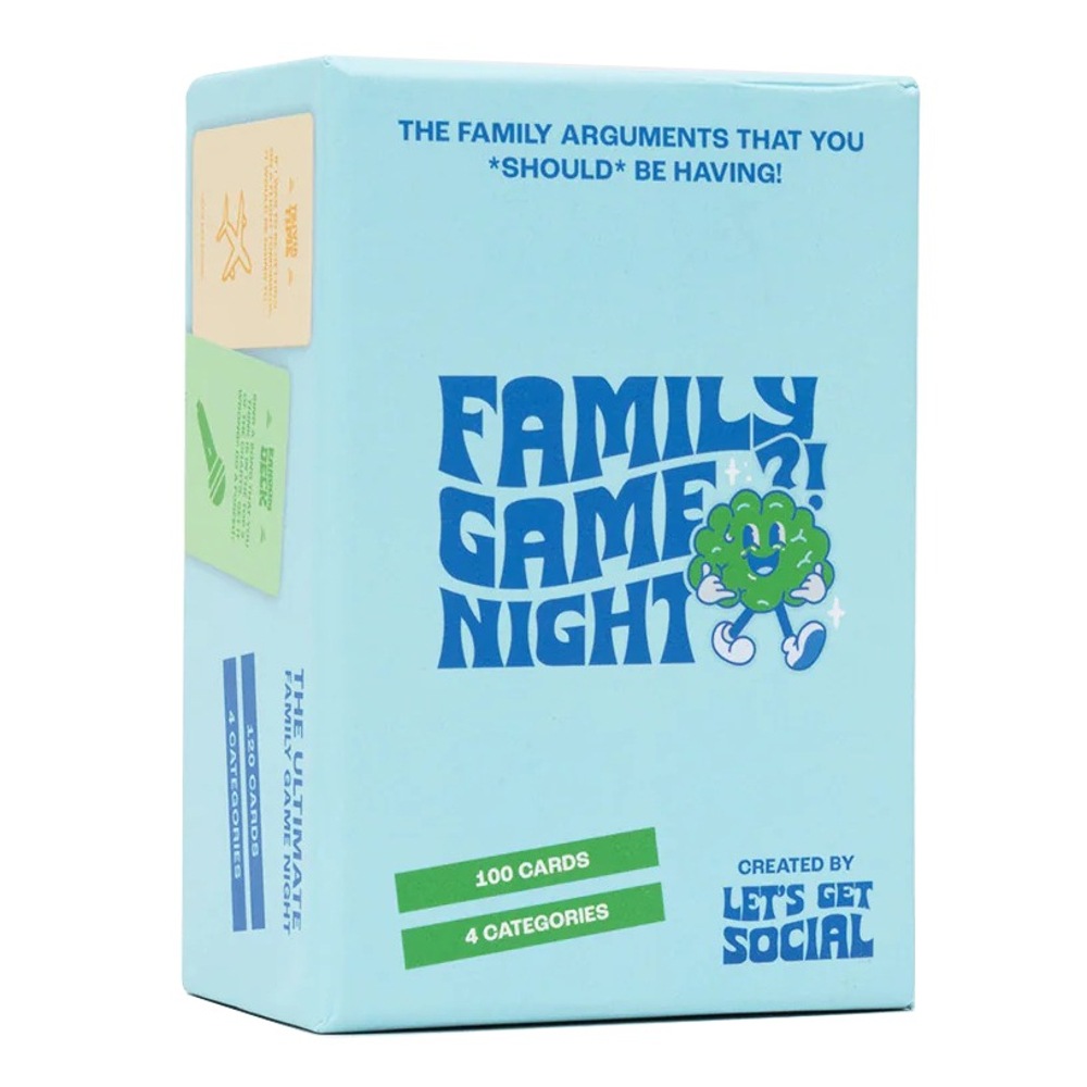 Buy Lets Get Social Family Game Night - MyDeal Australia