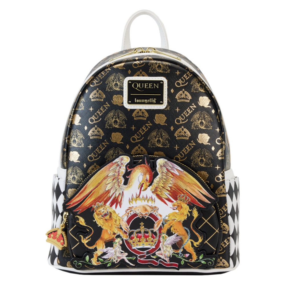 Buy Loungefly Queen Logo Crest Mini Backpack - MyDeal Australia