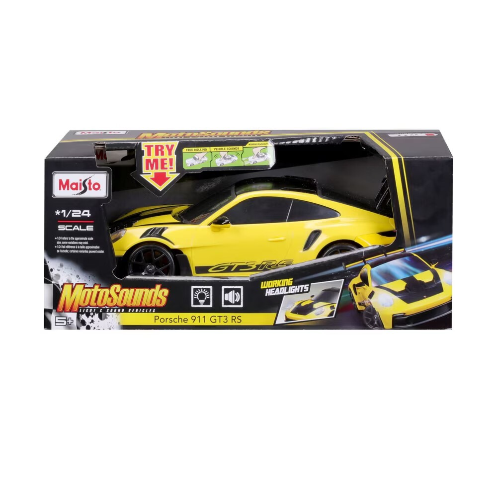 Buy Maisto Fresh Metal MotoSounds Light and Sound Vehicle Porsche 911 ...