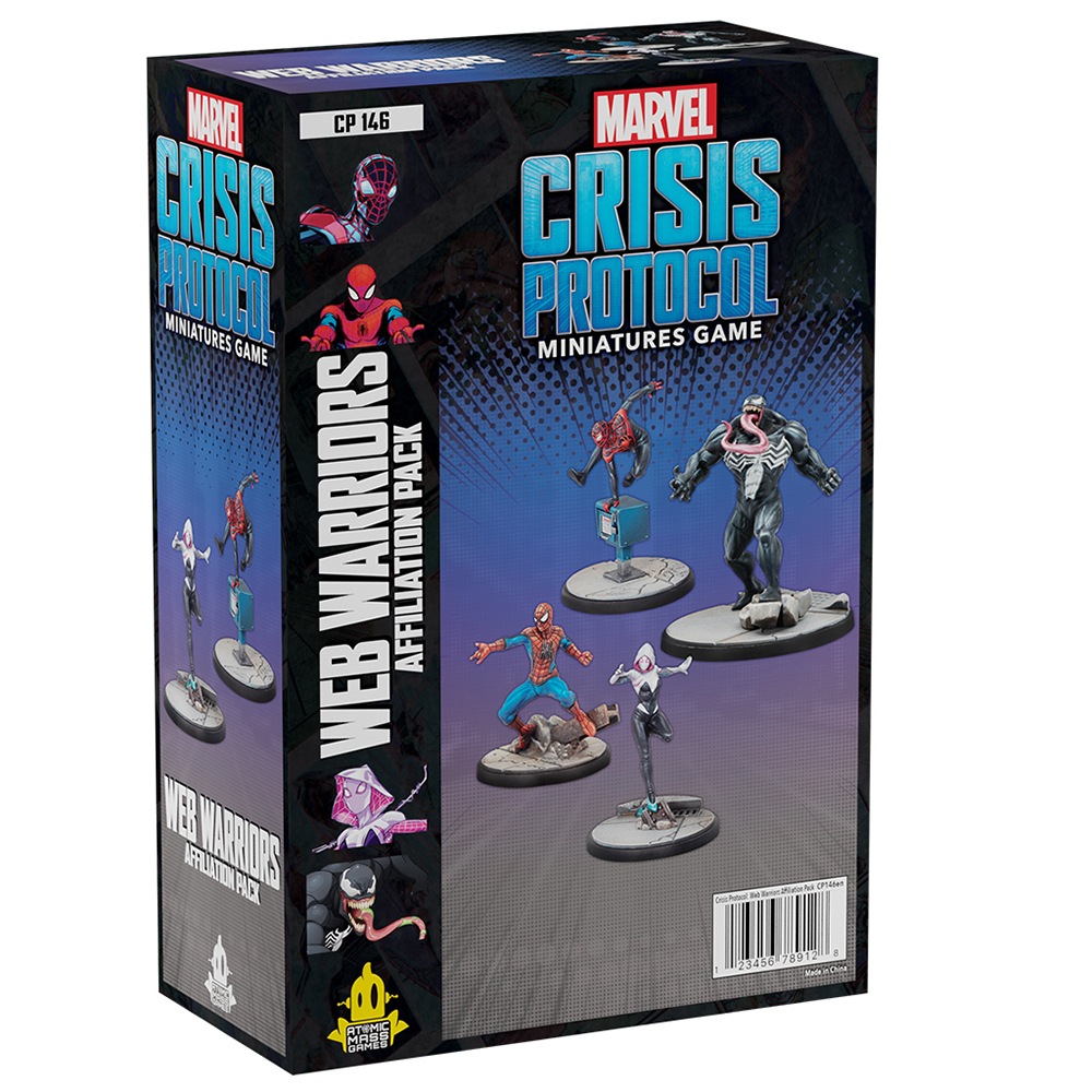 Buy Marvel: Crisis Protocol Web Warriors Affiliation Pack Miniatures ...