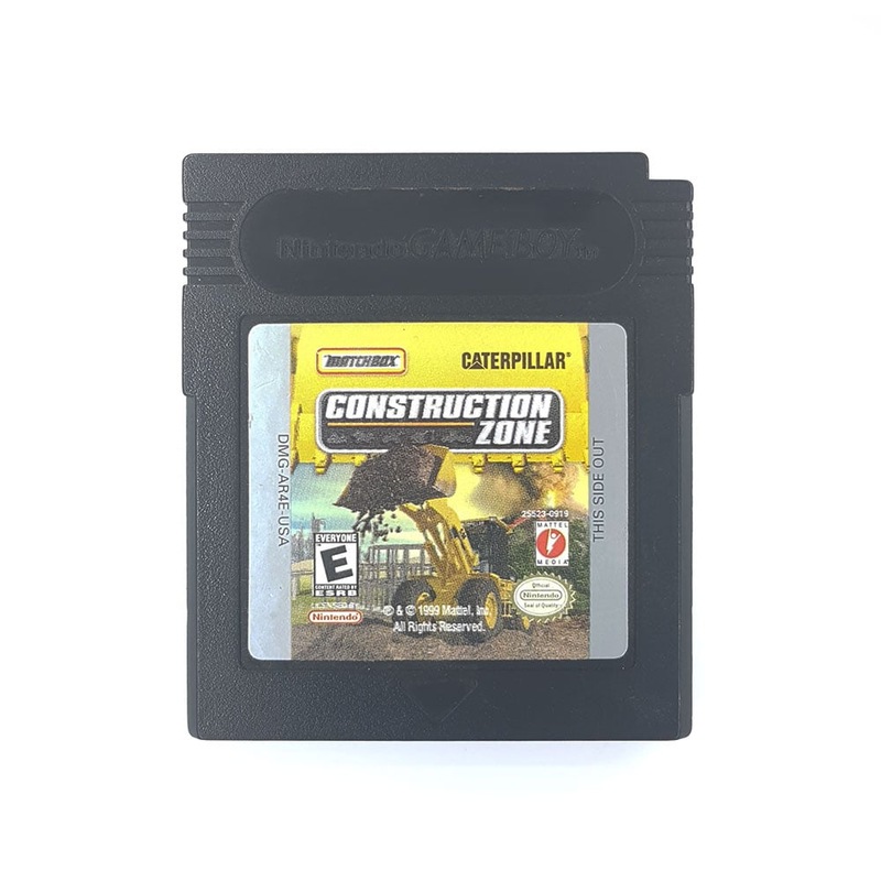 Buy Matchbox Caterpillar Construction Zone (Game Boy Original) [Pre ...