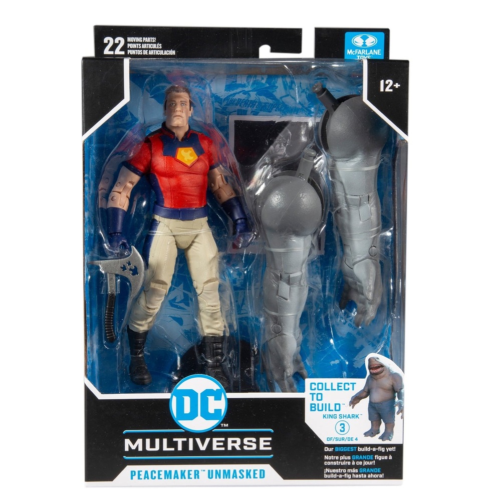 Buy McFarlane DC Multiverse The Suicide Squad Peacemaker Unmasked Build ...