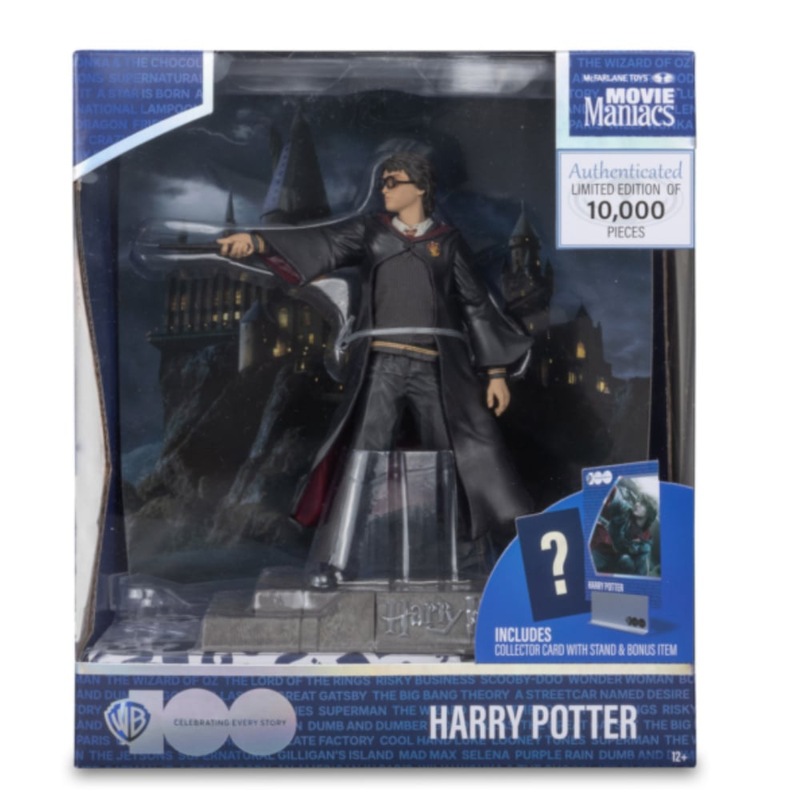 Buy McFarlane WB 100 Movie Maniacs Harry Potter 6 inch Posed Figure ...