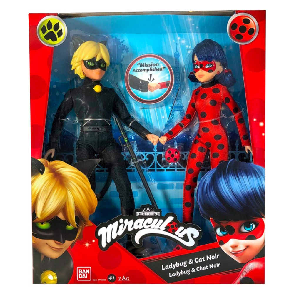 Buy Miraculous Ladybug Ladybug and Cat Noir Mission Accomplished 10 ...