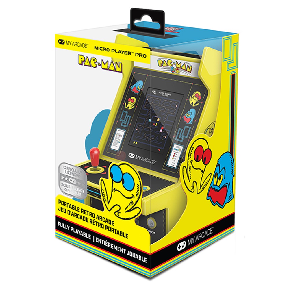 Buy MyArcade Micro Player Pro Pac-Man Portable Retro Arcade Cabinet ...