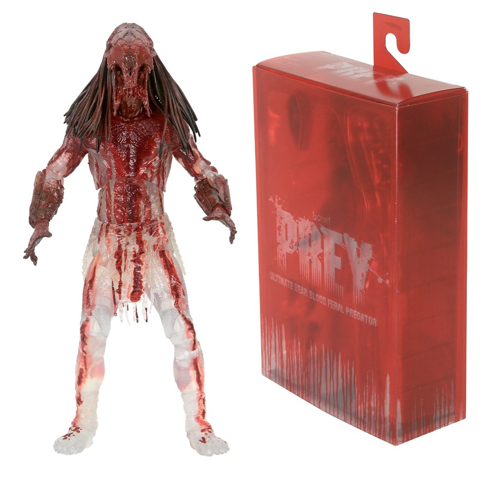 Buy NECA Prey Ultimate Feral Bear Blood Predator 7 inch Action Figure ...