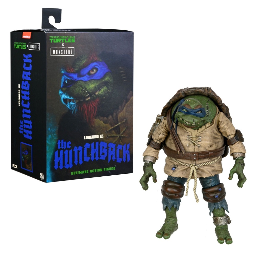 Buy NECA Teenage Mutant Ninja Turtles X Universal Monsters Leonardo as ...