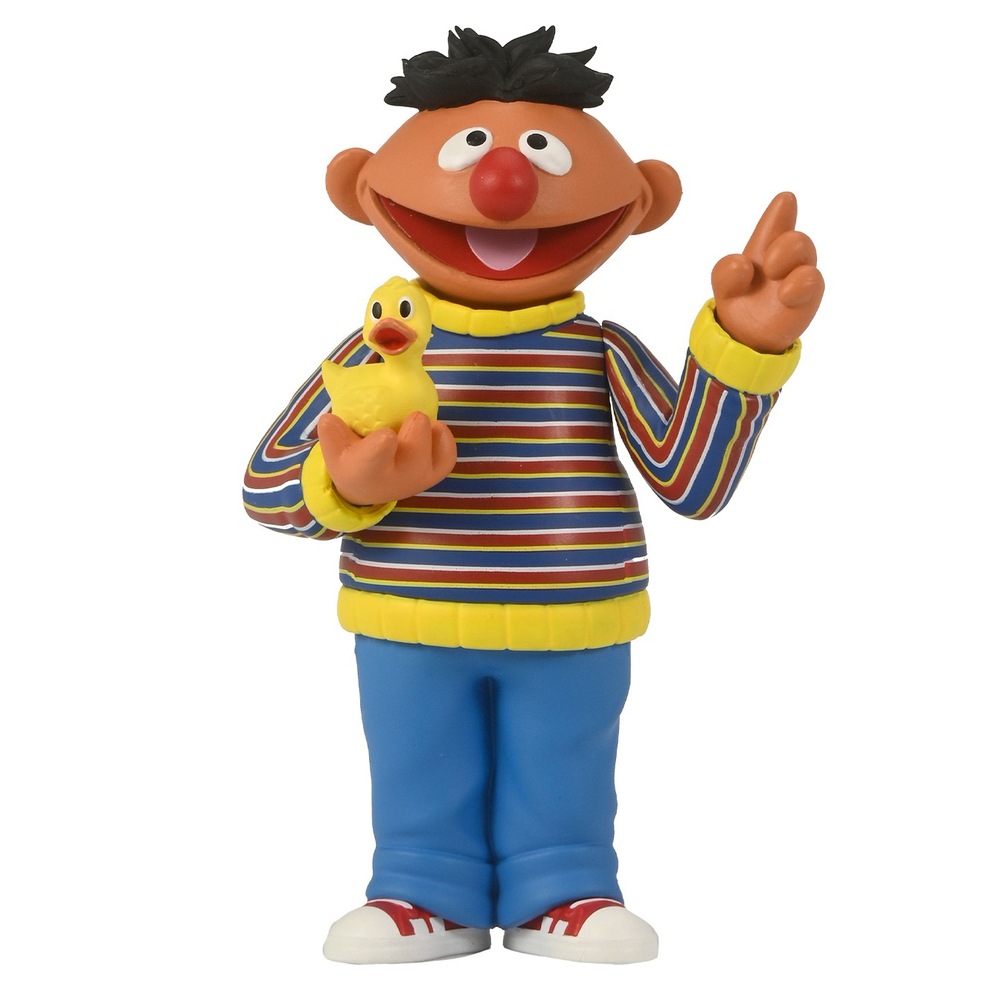 Buy NECA Toony Classics Sesame Street Ernie 6 inch Scale Action Figure ...