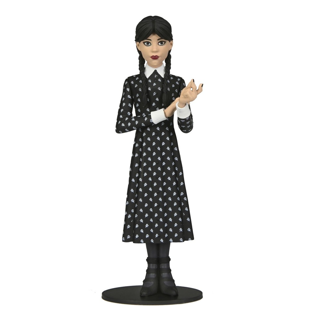 Buy NECA Toony Terrors Wednesday Wednesday Addams Classic Dress 6 inch ...