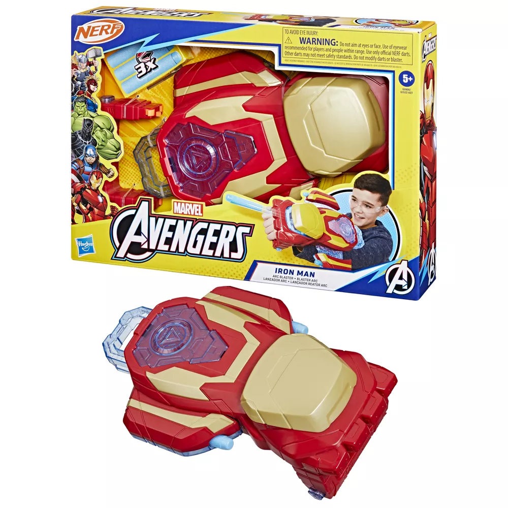 Buy Nerf Marvel Avengers Iron Man Arc Blaster - MyDeal Australia