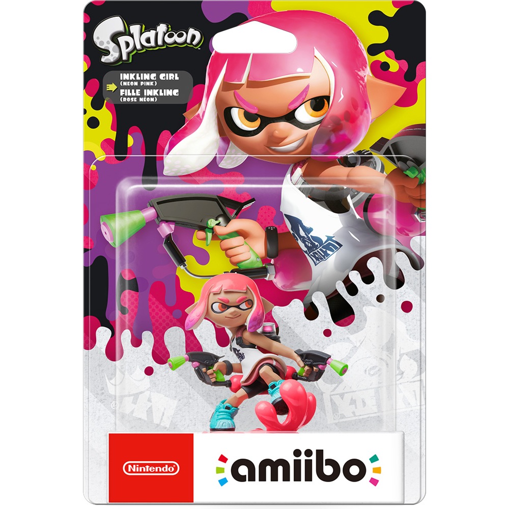 Buy Nintendo Inkling Girl Neon Pink amiibo (Splatoon) - MyDeal Australia