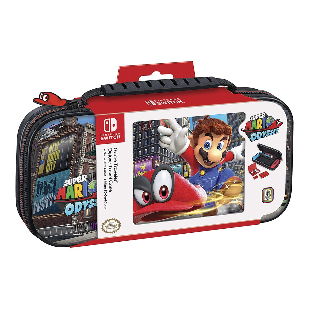 Buy Nintendo Switch Game Traveler Deluxe Super Mario Odyssey Carry Case ...
