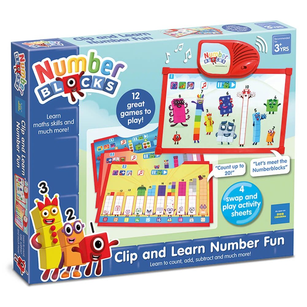 Buy Numberblocks Clip and Learn Number Fun - MyDeal Australia